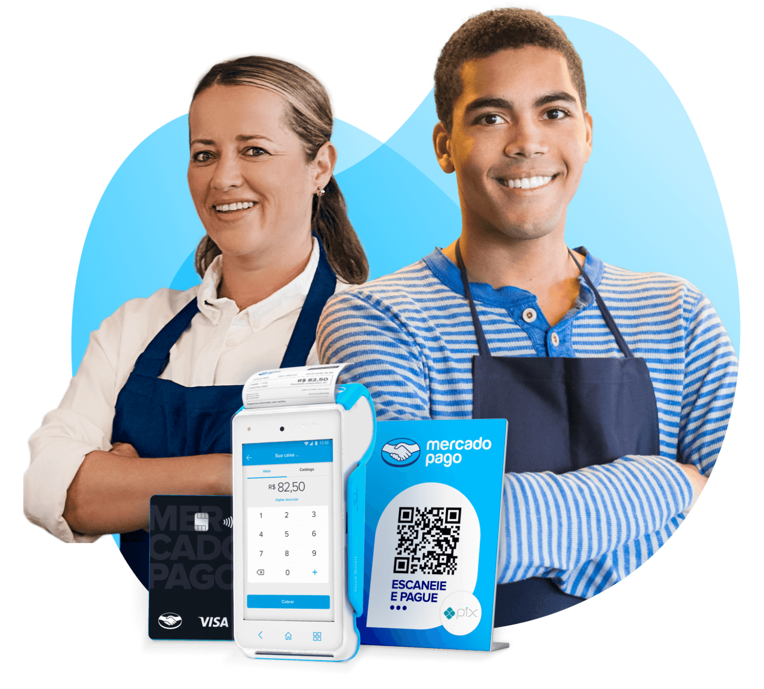 Maquininha de Cartão Point Pro 2 - Mercado Pago - CANAL DAS MAQUININHAS